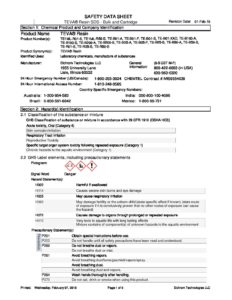 TEVA® Resin-Bulk and Cartridge - Eichrom Technologies Inc